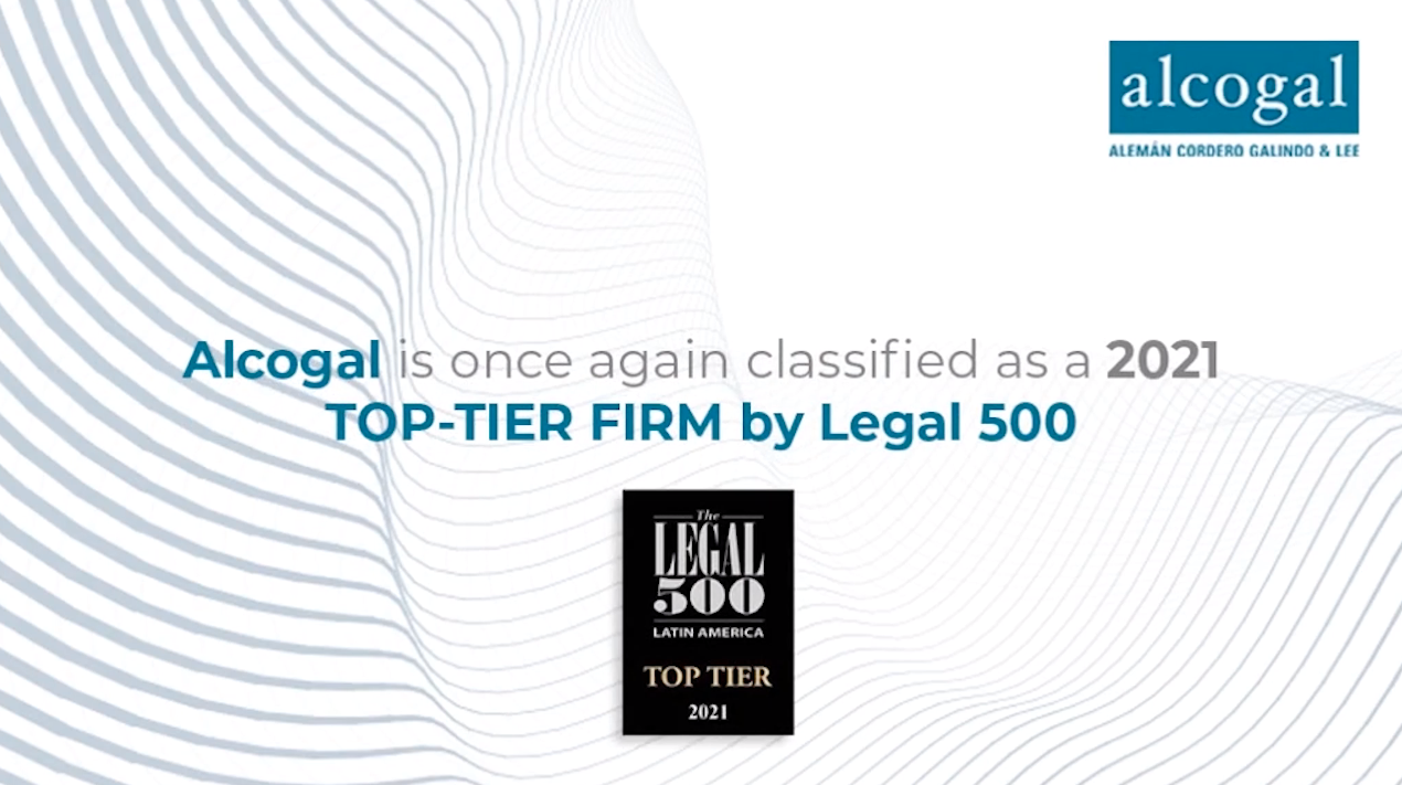 Alcogal es clasificado en los primeros rangos por la publicación Legal ...